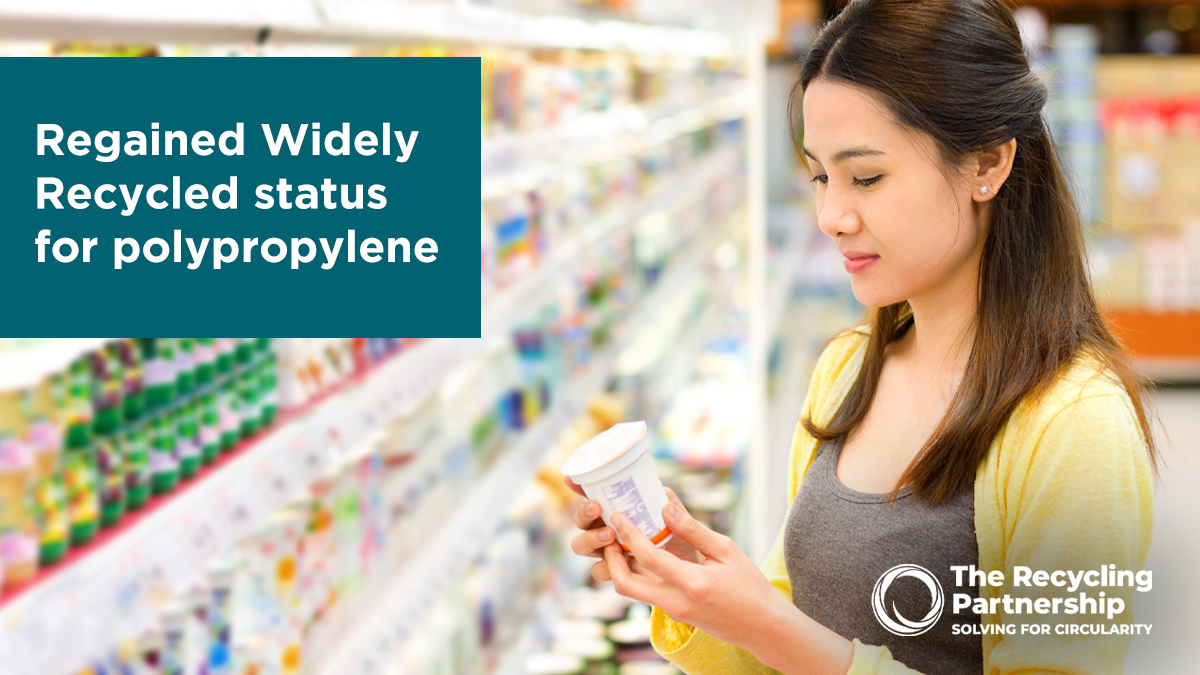 The Recycling Partnership’s Polypropylene Recycling Coalition ...